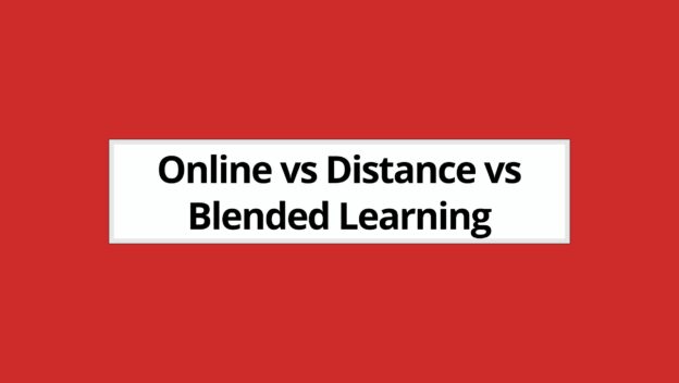 Difference between Online Learning and Distance Learning and Blended ...